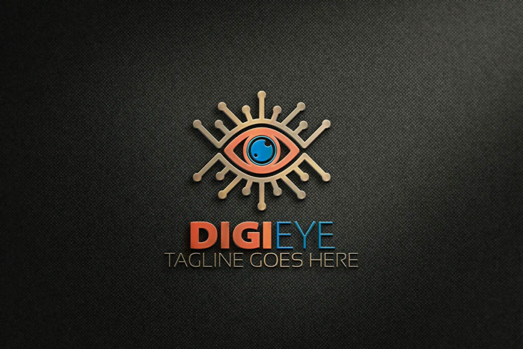 Digital Eye Logo – MasterBundles