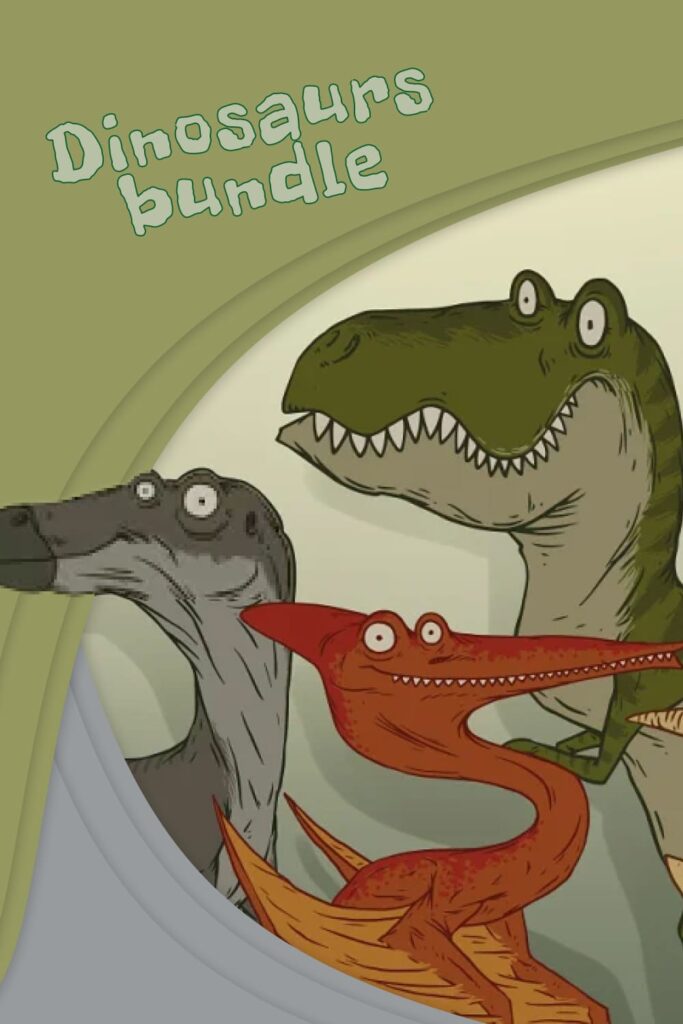 Dinosaurs Bundle, Vector – MasterBundles