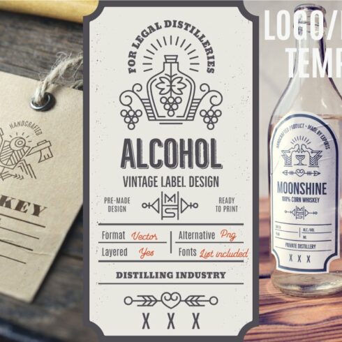 Distilling Industry Vintage Labels | Master Bundles