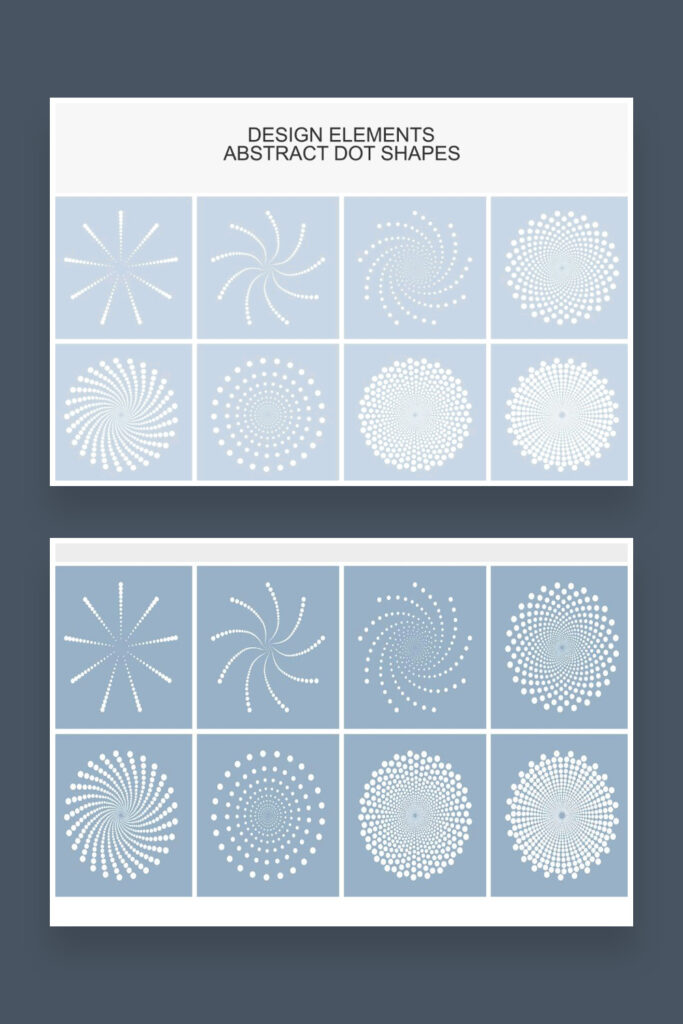 Dotted Design Elements – MasterBundles