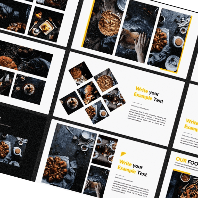 Food Google Slide Template | Master Bundles