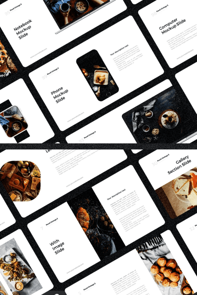 Food Vintage Presentation Template | Master Bundles