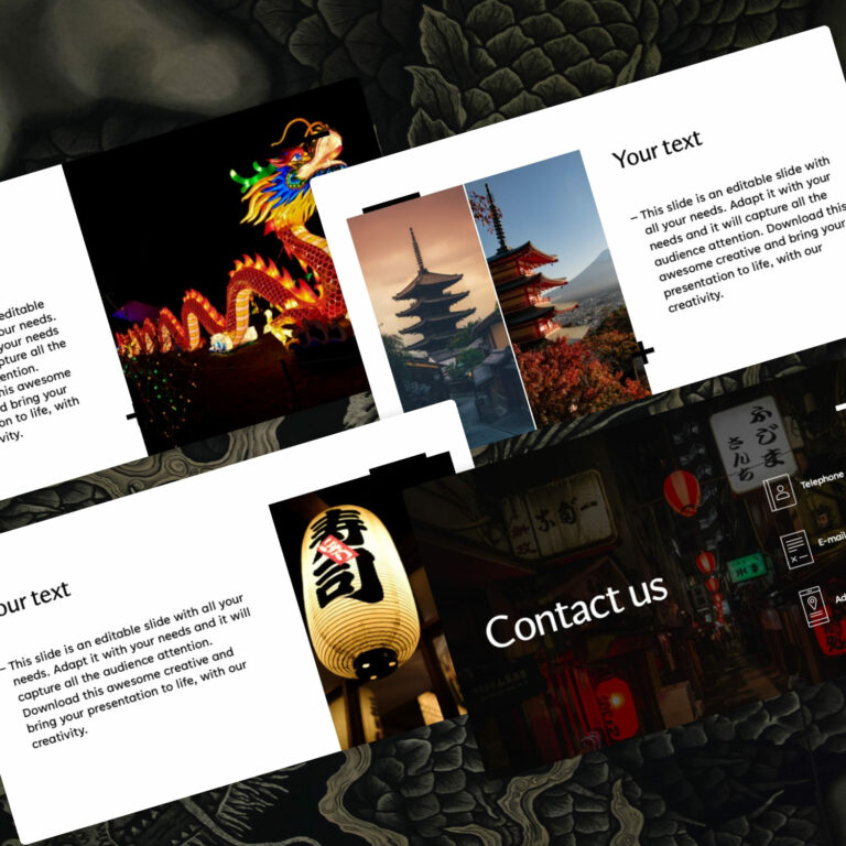 Free Japanese Style Powerpoint Backgrounds – MasterBundles
