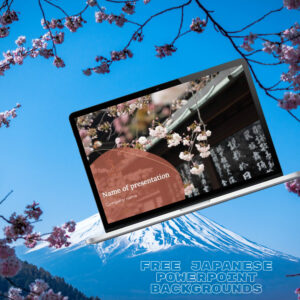 Free Red Japanese Powerpoint Backgrounds – MasterBundles