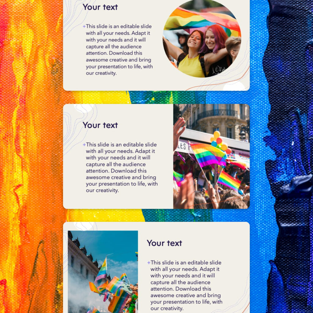 Free LGBT PowerPoint Template – MasterBundles