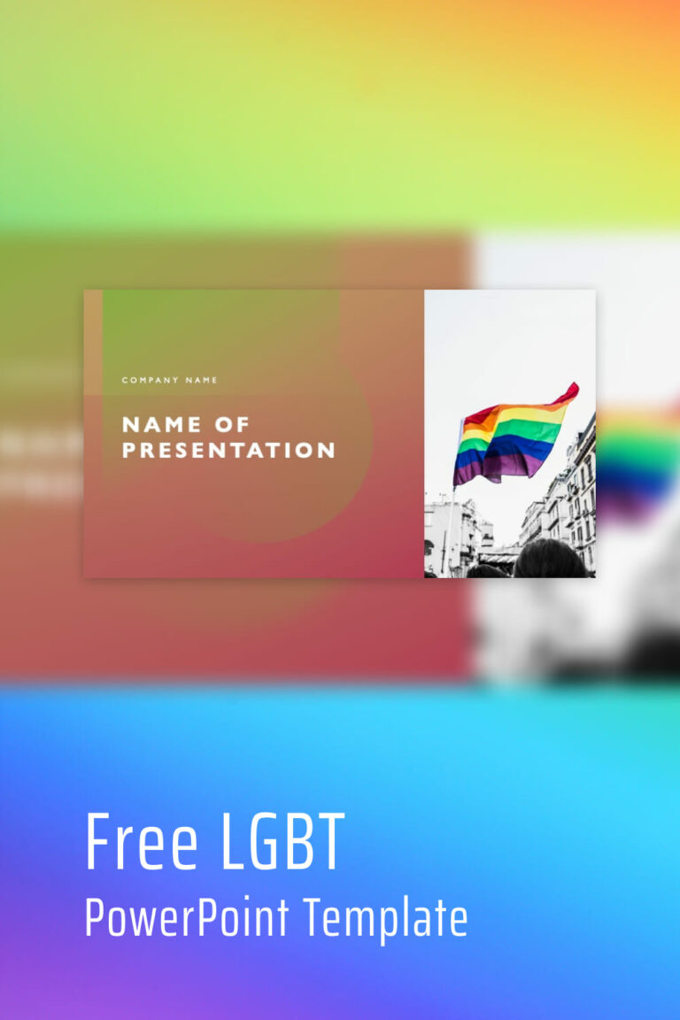 Free LGBT PowerPoint Template Transgender Pride – MasterBundles