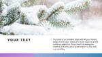 Free Modern Snow Powerpoint Template | Master Bundles