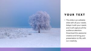 Free Modern Snow Powerpoint Template – MasterBundles