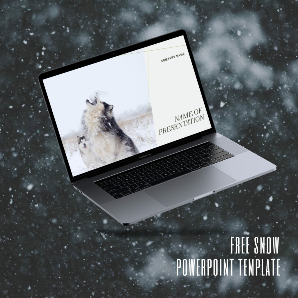 Free Snow Powerpoint Template – MasterBundles