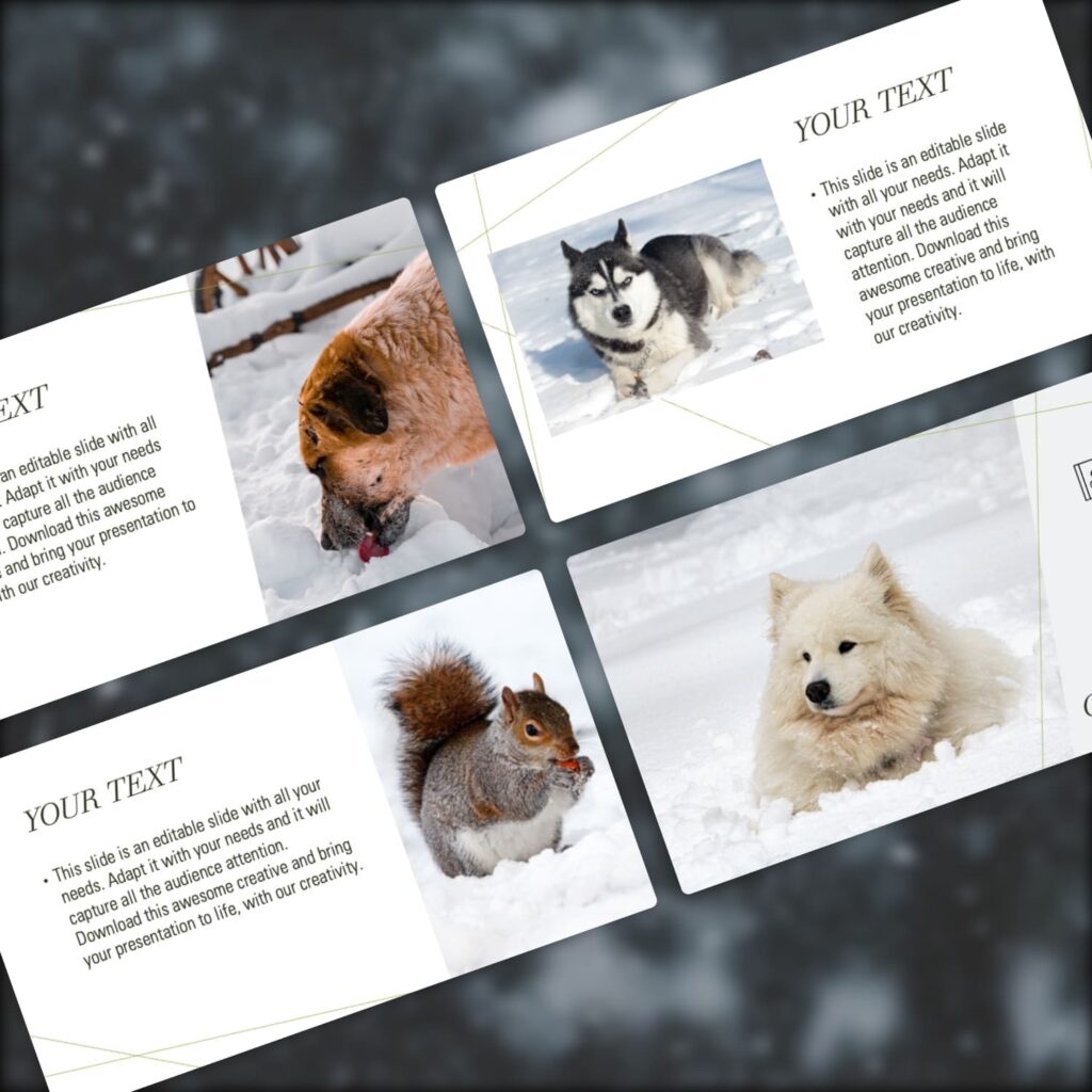 Free Snow Powerpoint Template – MasterBundles
