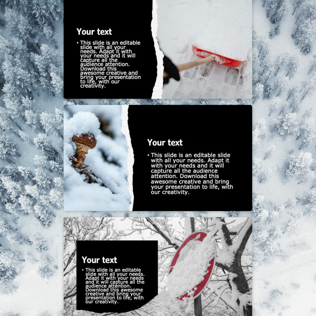 Free Snow Powerpoint Template – MasterBundles