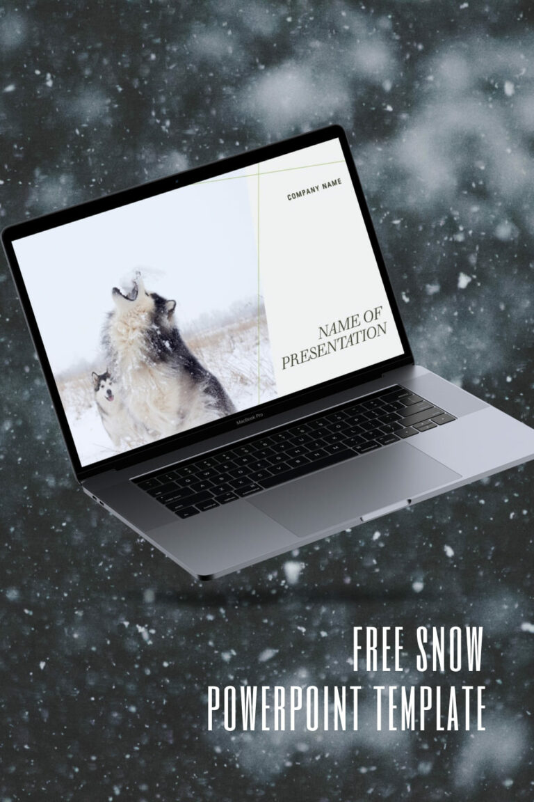 Free Snow Powerpoint Template – MasterBundles