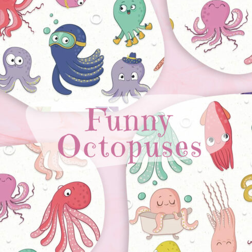 Funny Octopuses | Master Bundles