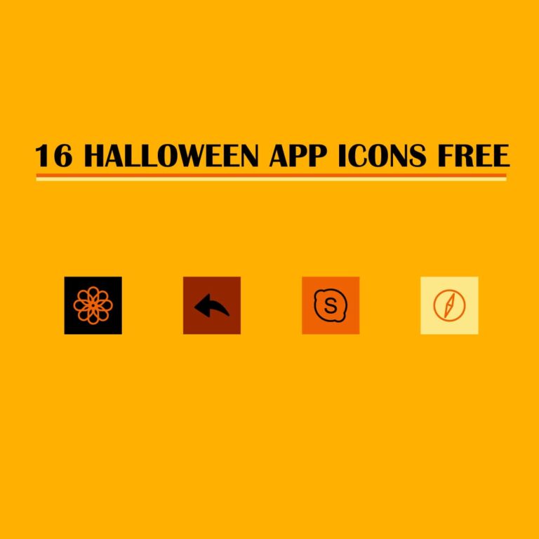 Free Halloween Icons – MasterBundles