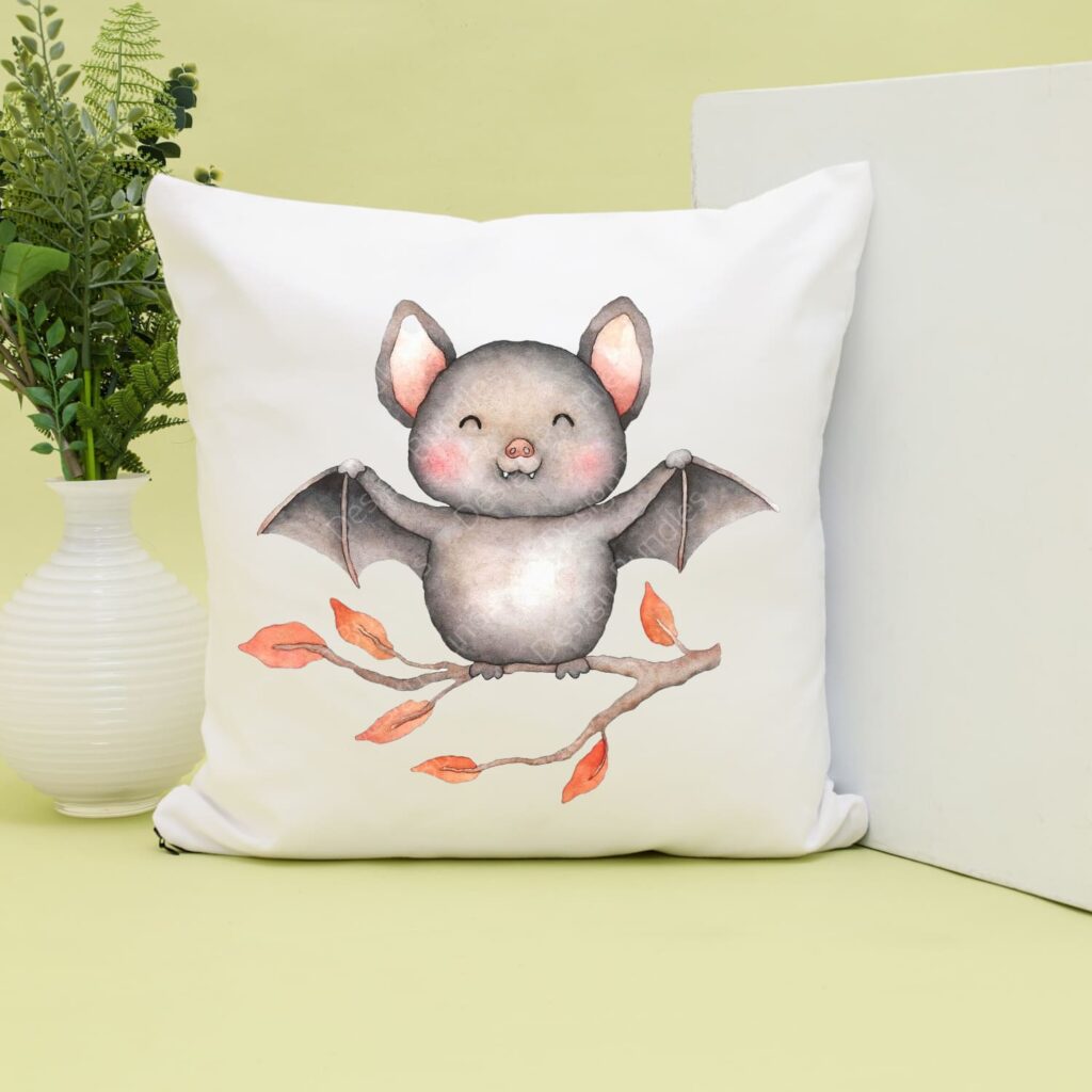 Halloween Bat. Watercolor Illustration. Cute Animals – MasterBundles