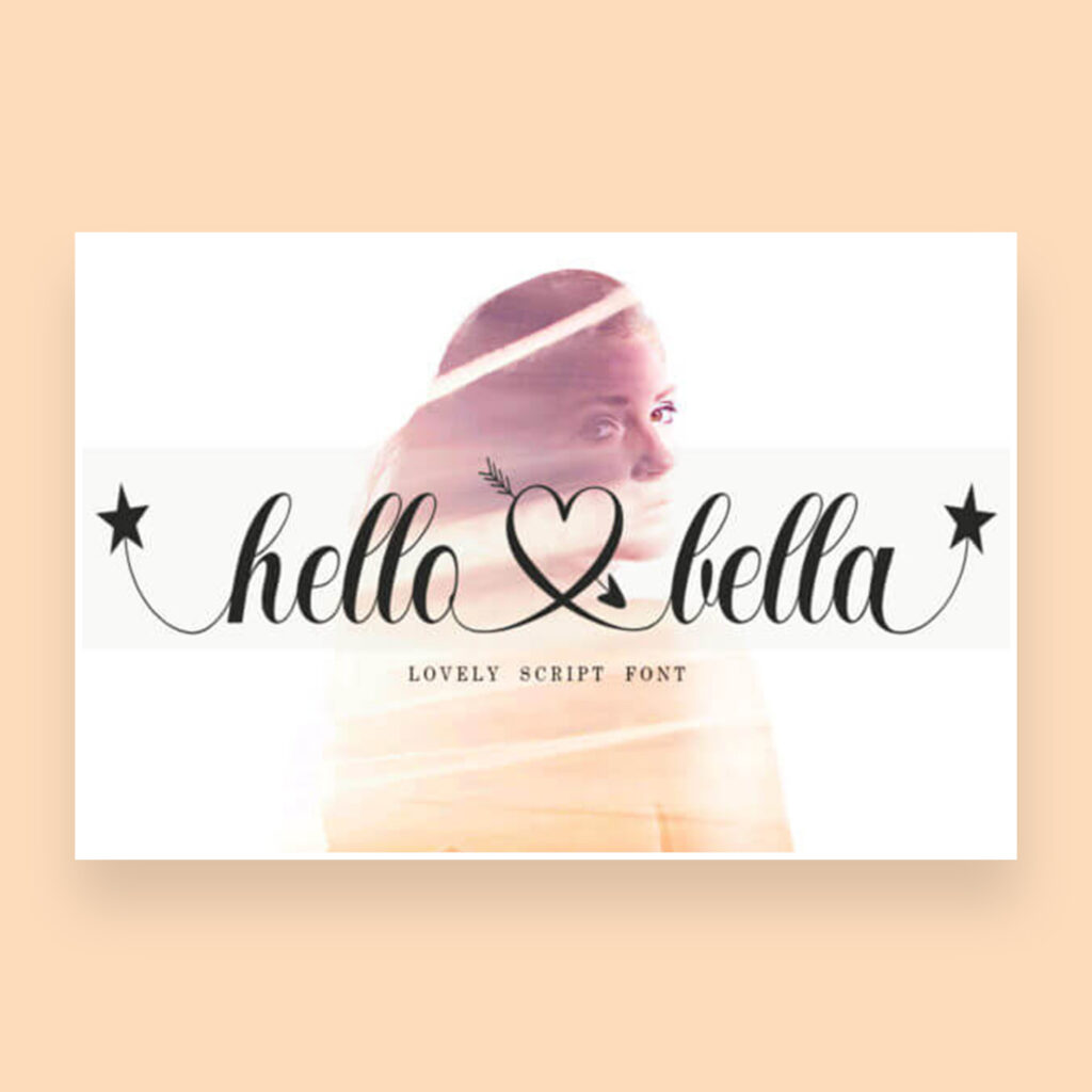 Hello Bella Romantic And Whimsical Handwritten Font – MasterBundles
