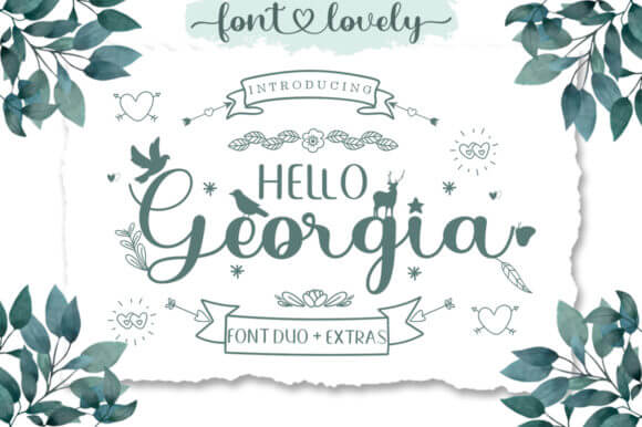 Hello Georgia Adaptable And Graceful Handwritten Font – MasterBundles