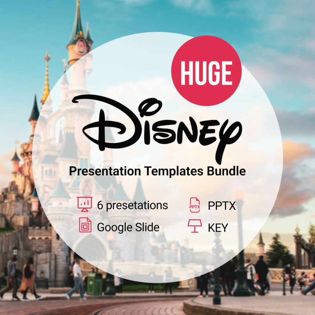 Huge Disney Presentation Templates Bundle: 300 Slides PPTX, KEY, Google ...