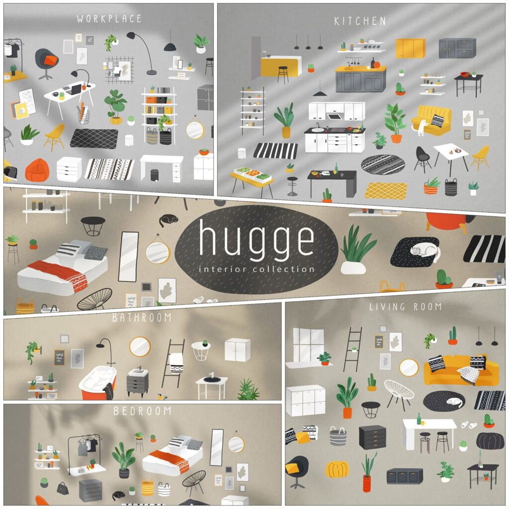 Hugge. Furniture Collection – MasterBundles