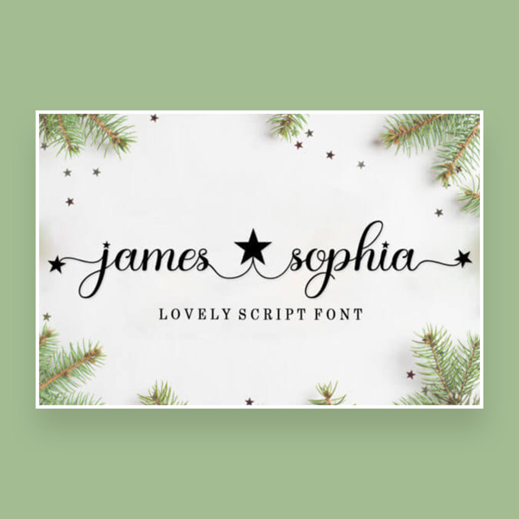 James Sophia Incredibly Unique Script Font – MasterBundles