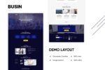 Landing PSD Figma Template "Busin 2" – MasterBundles