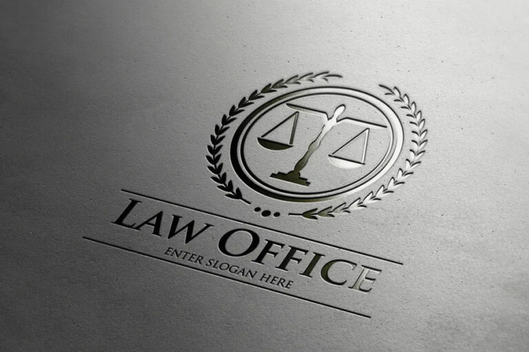 Law Office Logo Design Template – MasterBundles