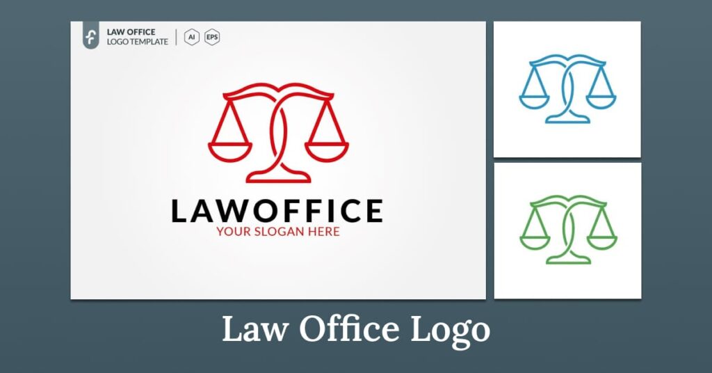 Minimalist Law Office Logo Design – MasterBundles