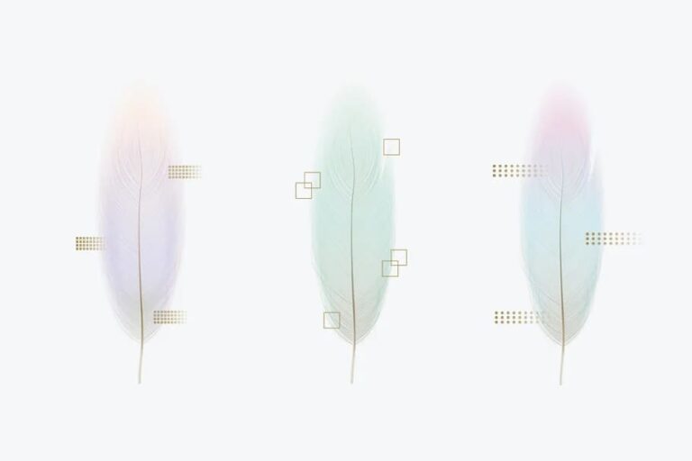 Magic Feathers Vectors Collection – MasterBundles