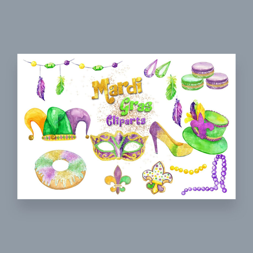 Mardi Gras Bundle SVG PNG Cut Files – MasterBundles