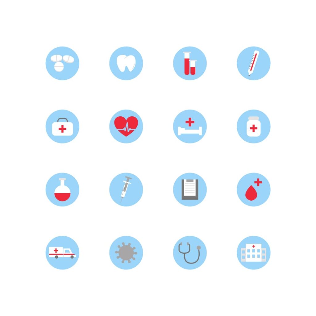 Free Medical Icons – MasterBundles