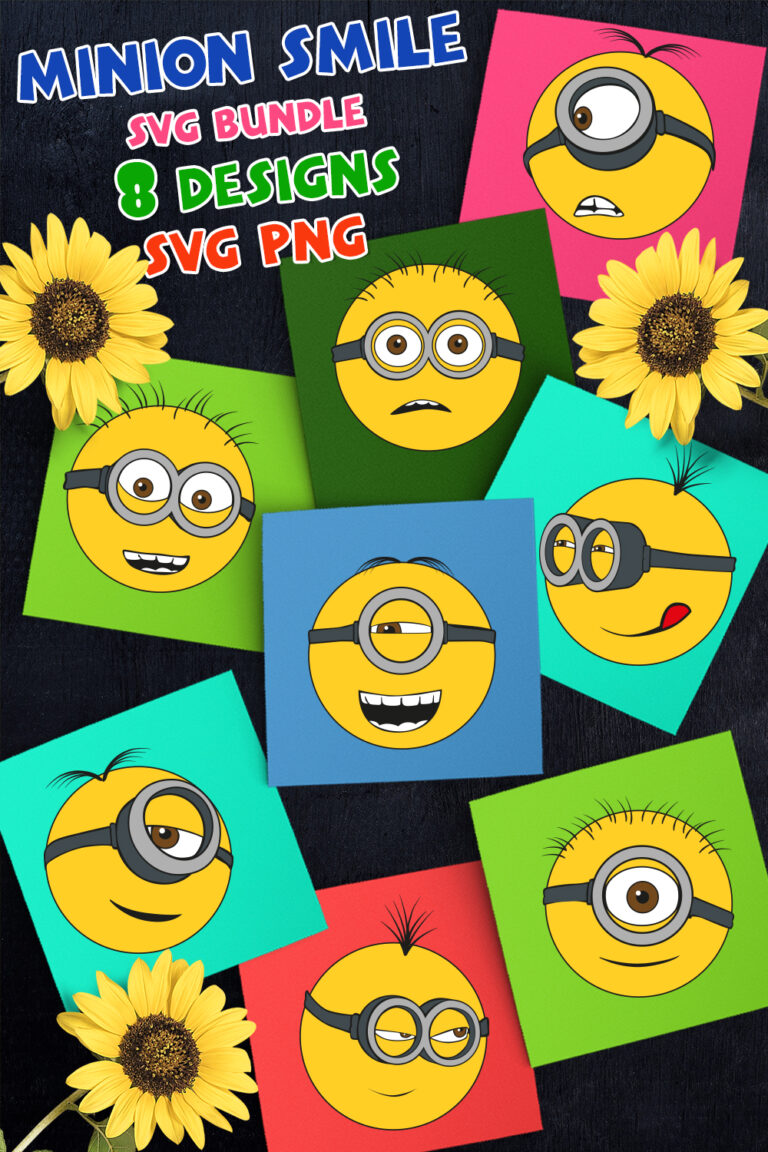 8 Minion Smile SVG Designs – MasterBundles