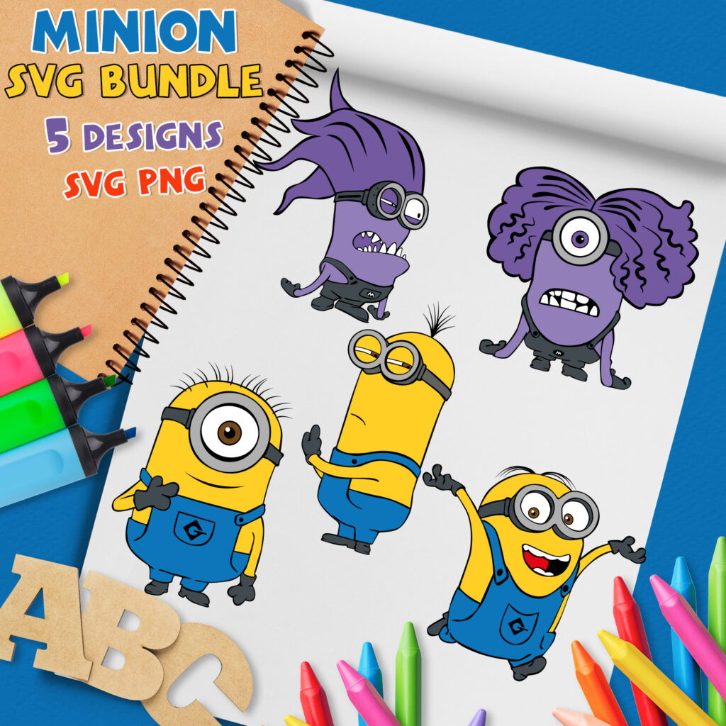 Big Minion SVG Bundle – MasterBundles