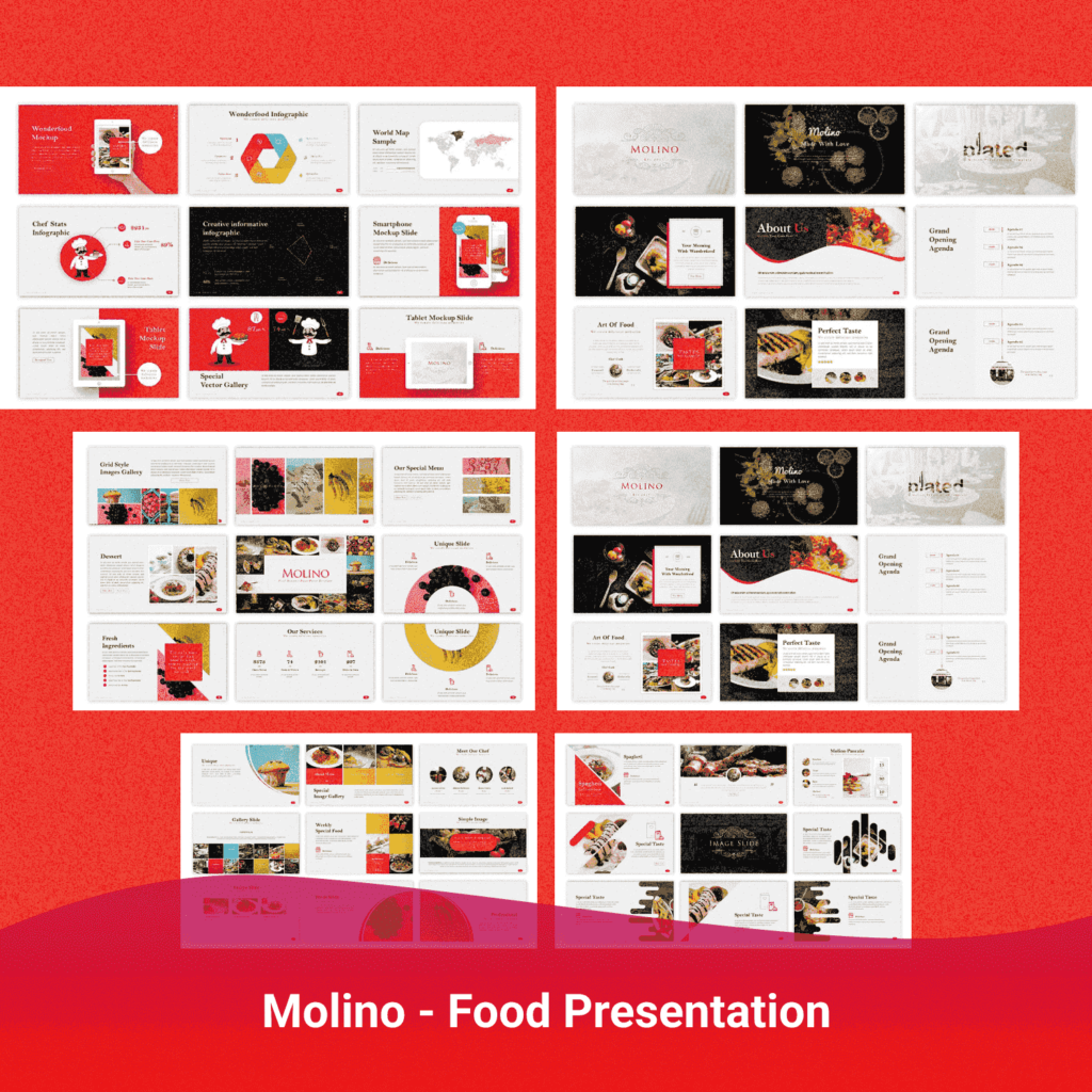 Nutrition Food Presentation Powerpoint Template – MasterBundles