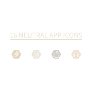 Neutral App Icons – MasterBundles