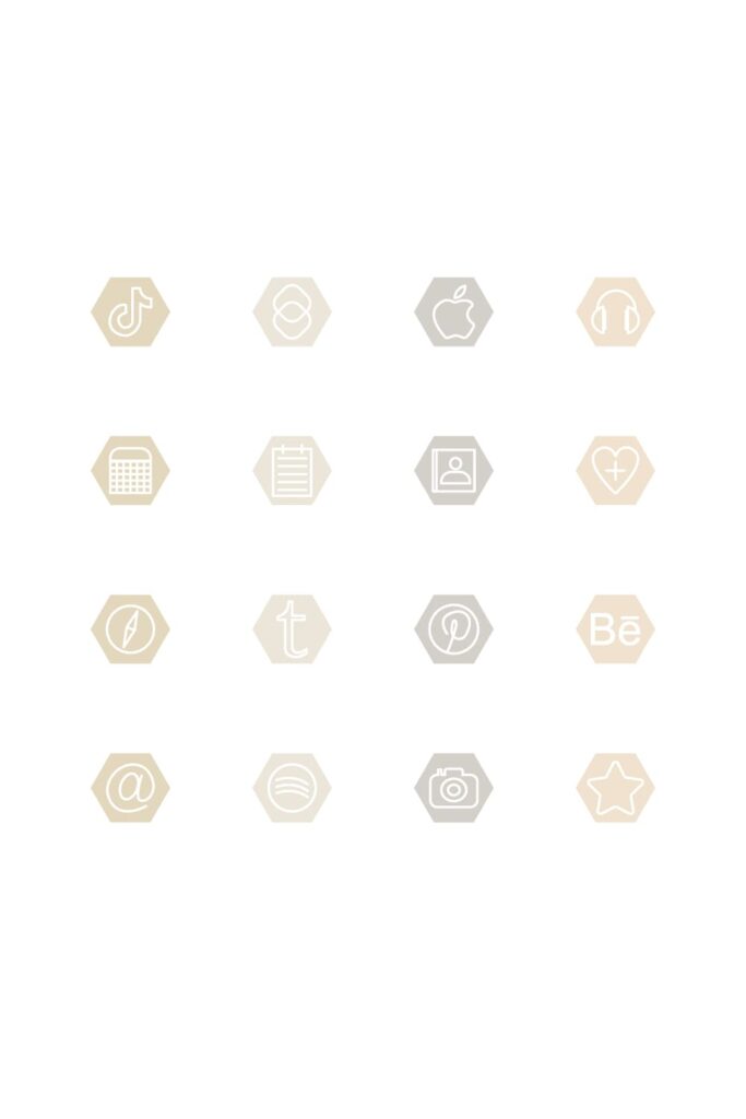 Neutral App Icons – MasterBundles