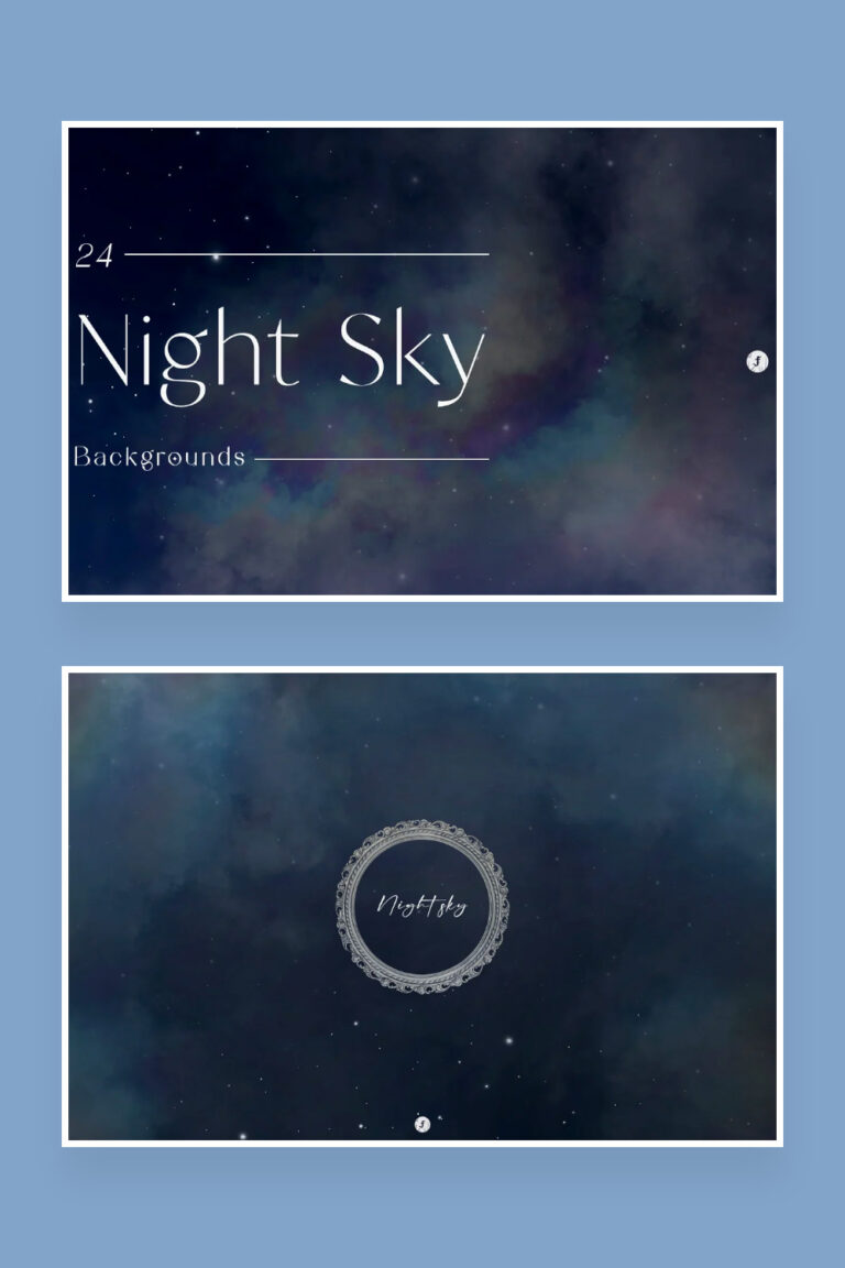 Night Sky Backgrounds – MasterBundles
