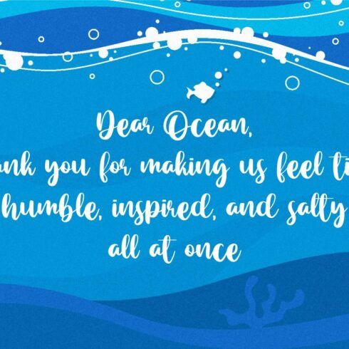 Ocean Sunshine Handlettered Script Font | MasterBundles