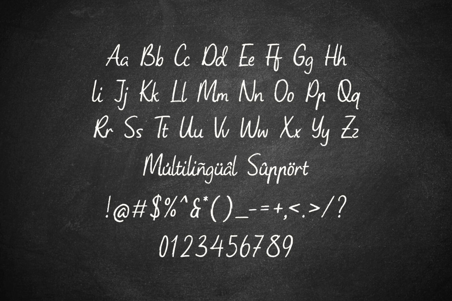 Onlychalk A Handmade Chalk Font – MasterBundles