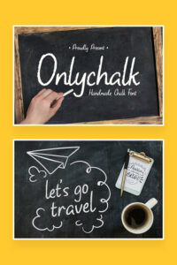 Onlychalk A Handmade Chalk Font – MasterBundles