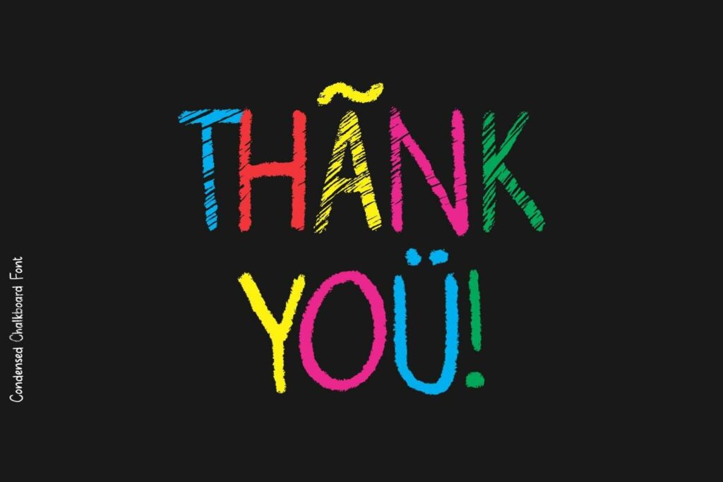 Orion Two Styles Condensed Chalkboard Font – MasterBundles