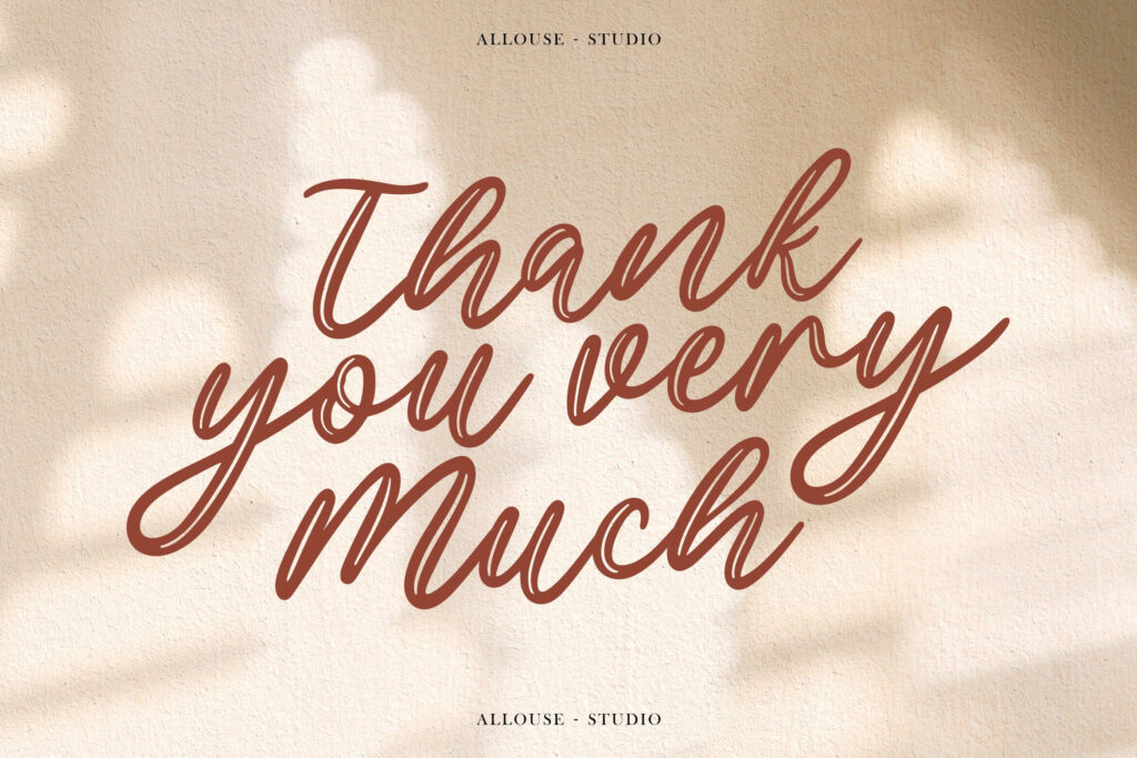 Ottama Beautiful Inline Calligraphy Font – MasterBundles