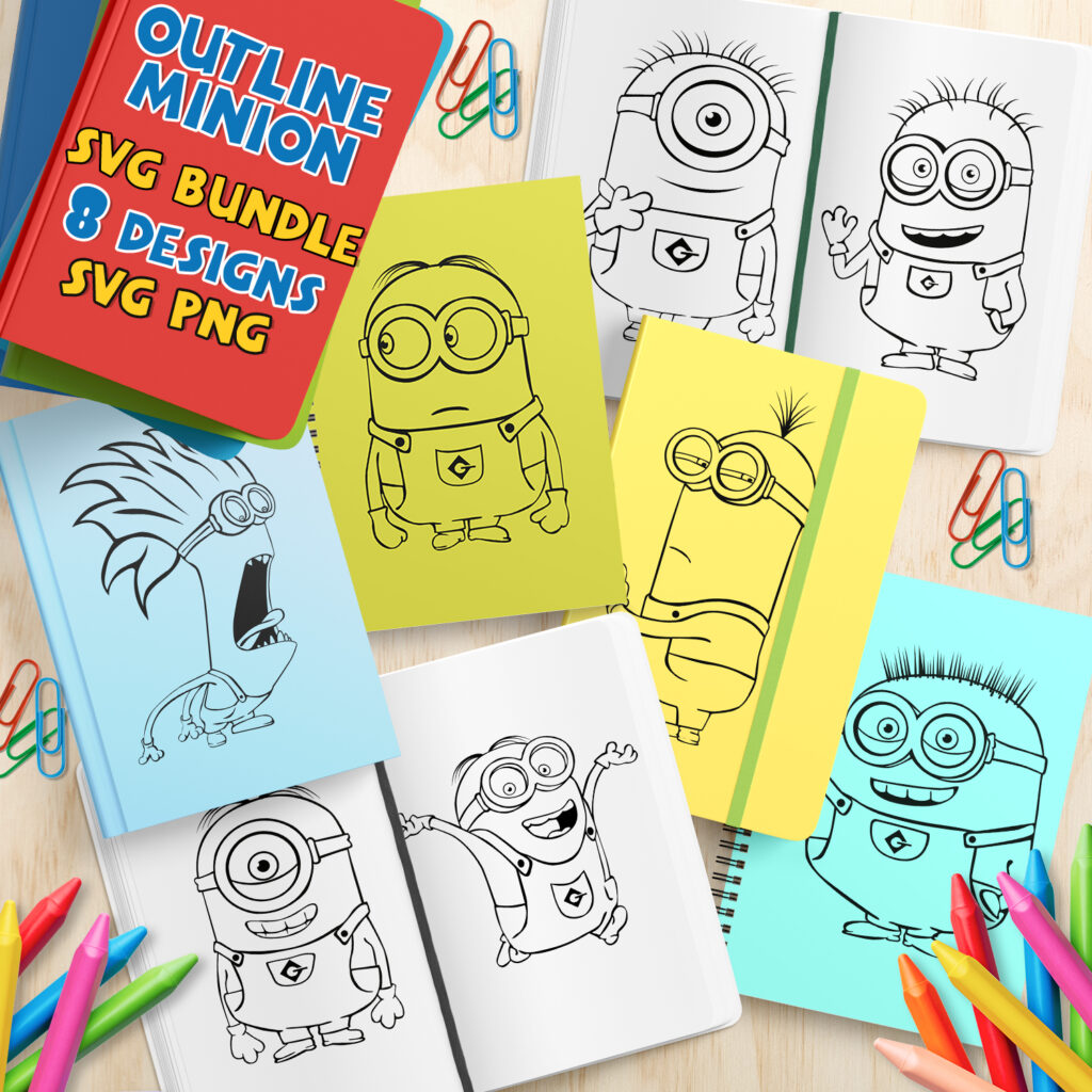 Big Minion SVG Bundle – MasterBundles