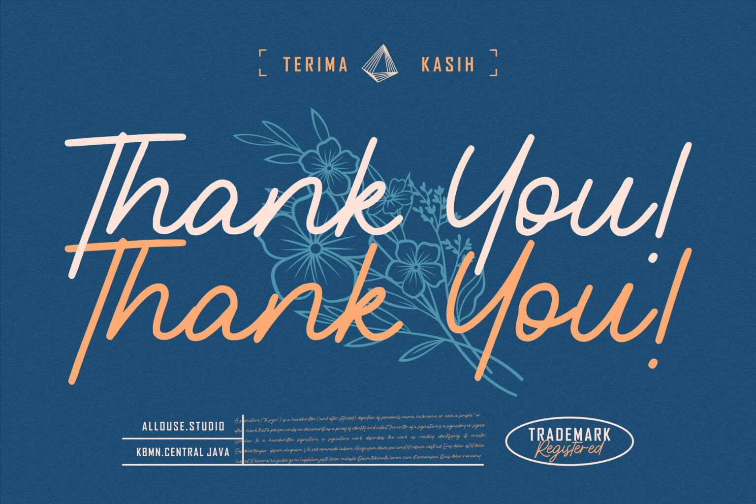 Raya Feast Beautiful Monoline Handwritten Font – MasterBundles