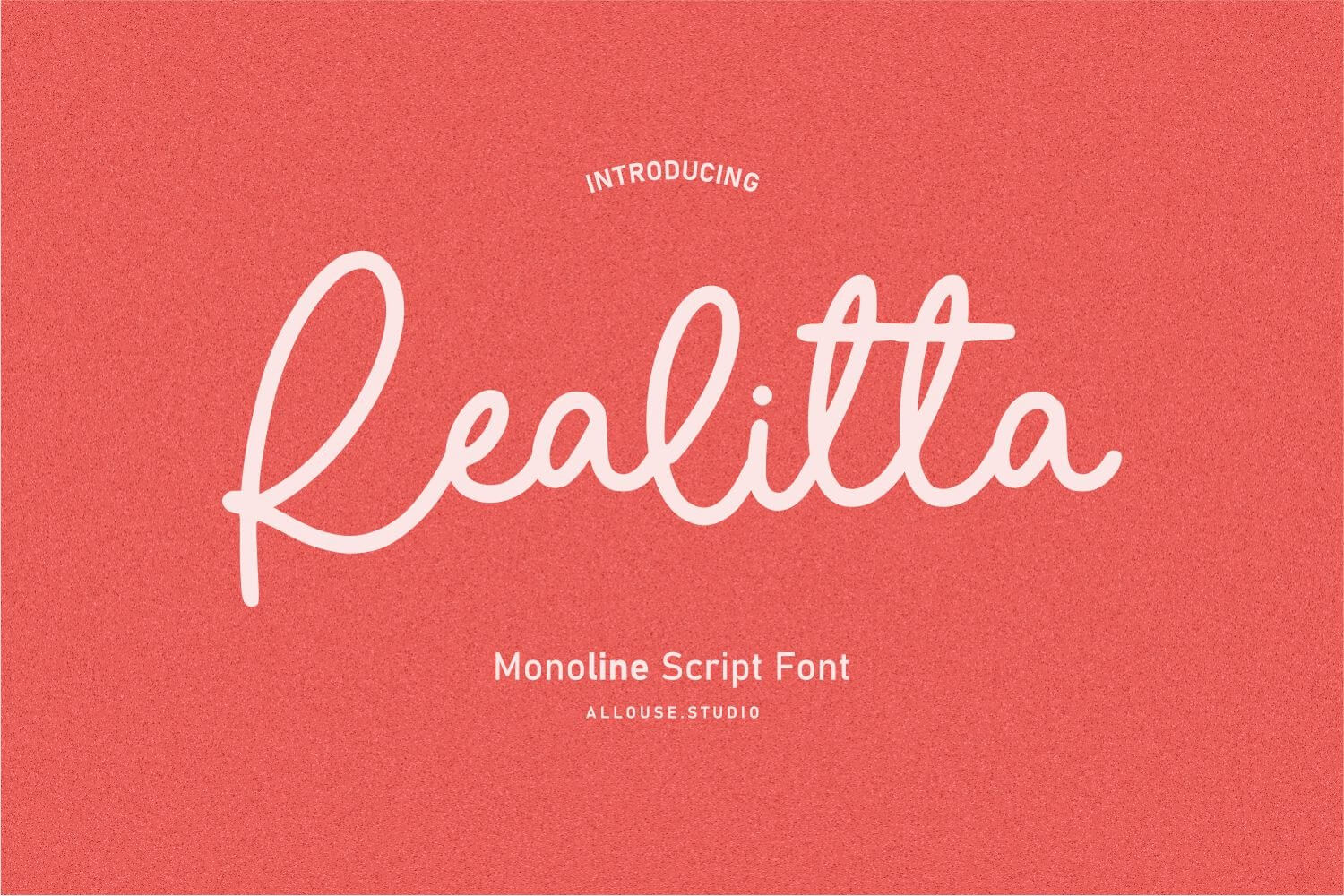 Realitta Beautiful Monoline Script Font – MasterBundles