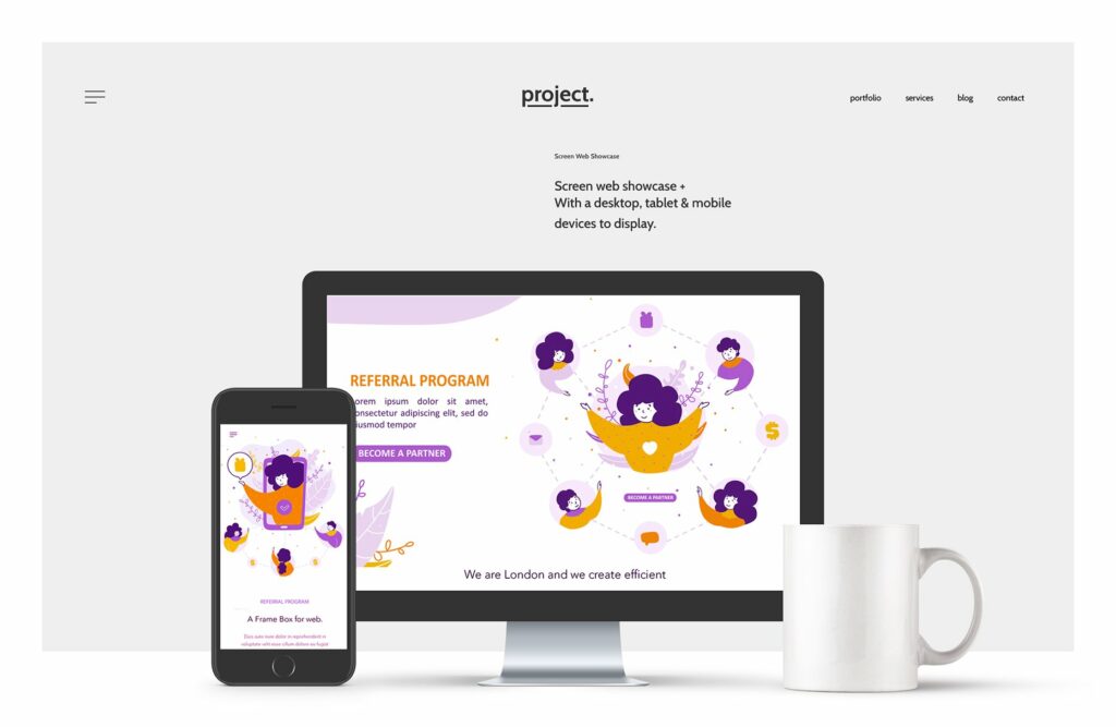 Referral Program Cartoon Illustrations – MasterBundles