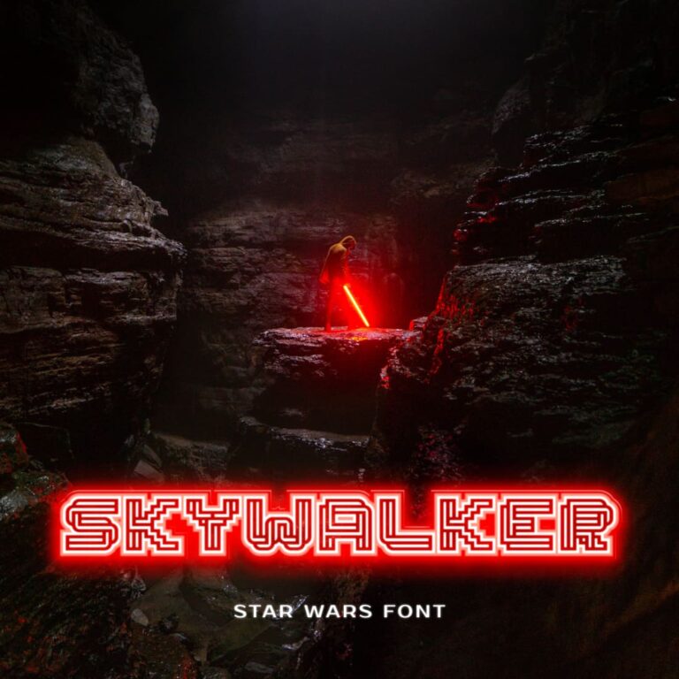 Skywalker Star Wars Font – MasterBundles