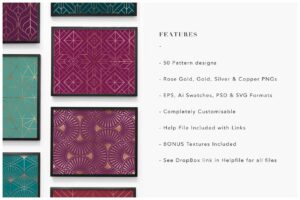 Soiree Pattern Pack – MasterBundles