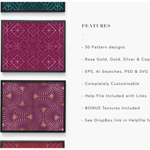Soiree Pattern Pack | Master Bundles
