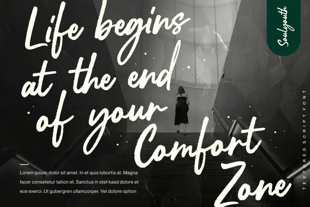 Soulyouth Stylish Textured Script Font – MasterBundles