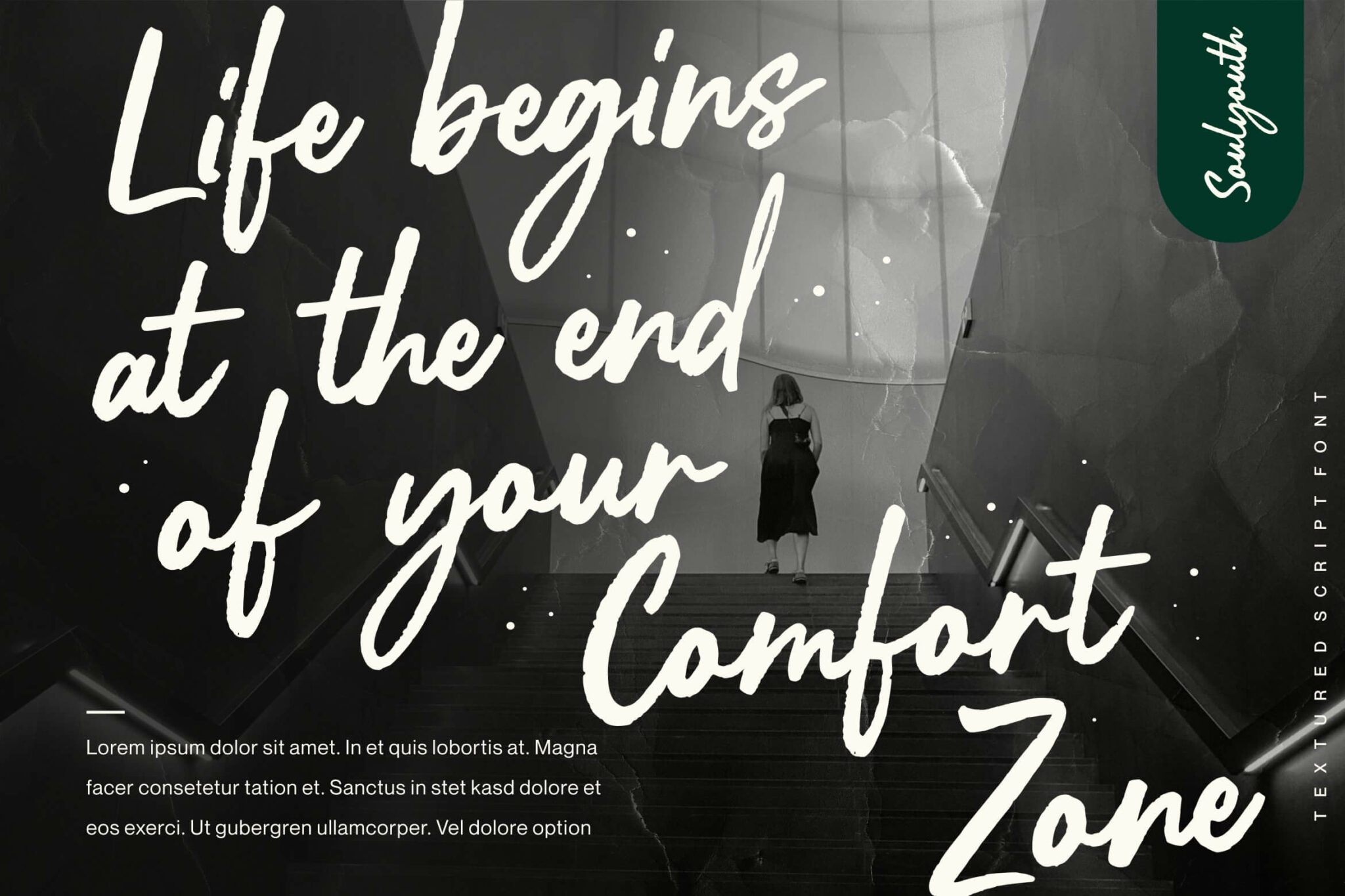 Soulyouth Stylish Textured Script Font – MasterBundles